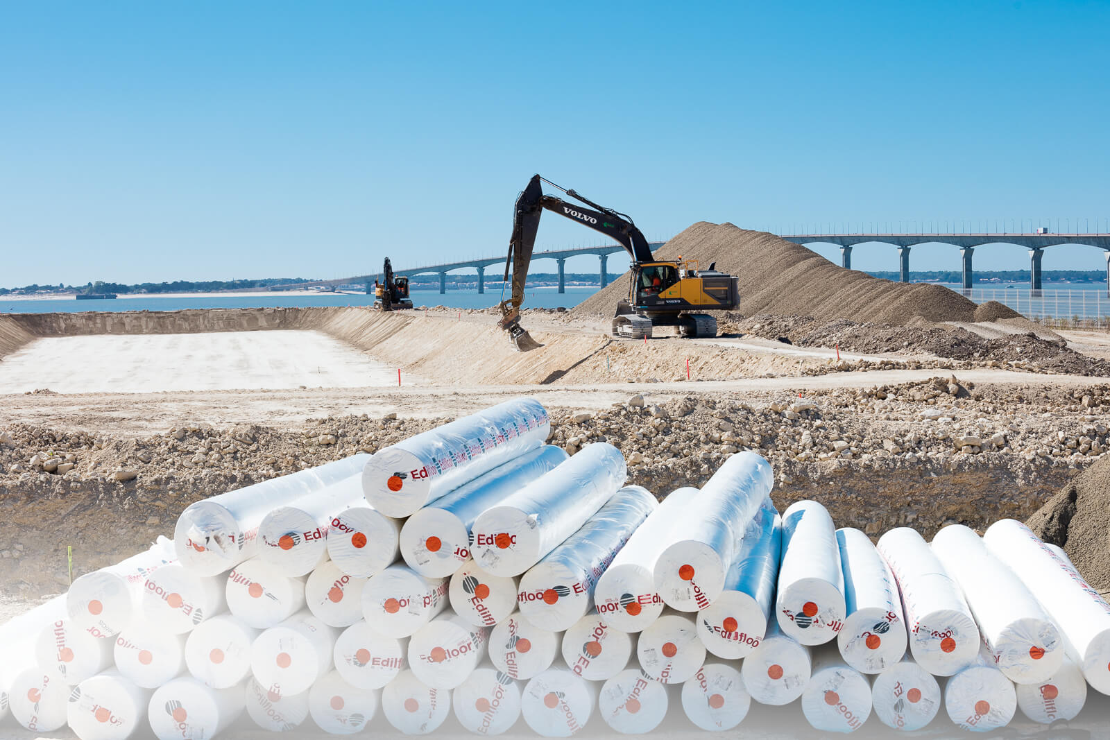 Edilfloor - woven and nonwoven geotextiles, geosynthetics